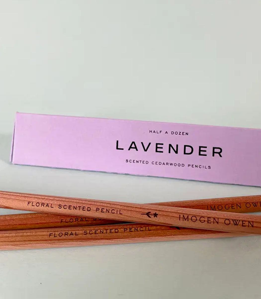 Lavender scented pencils